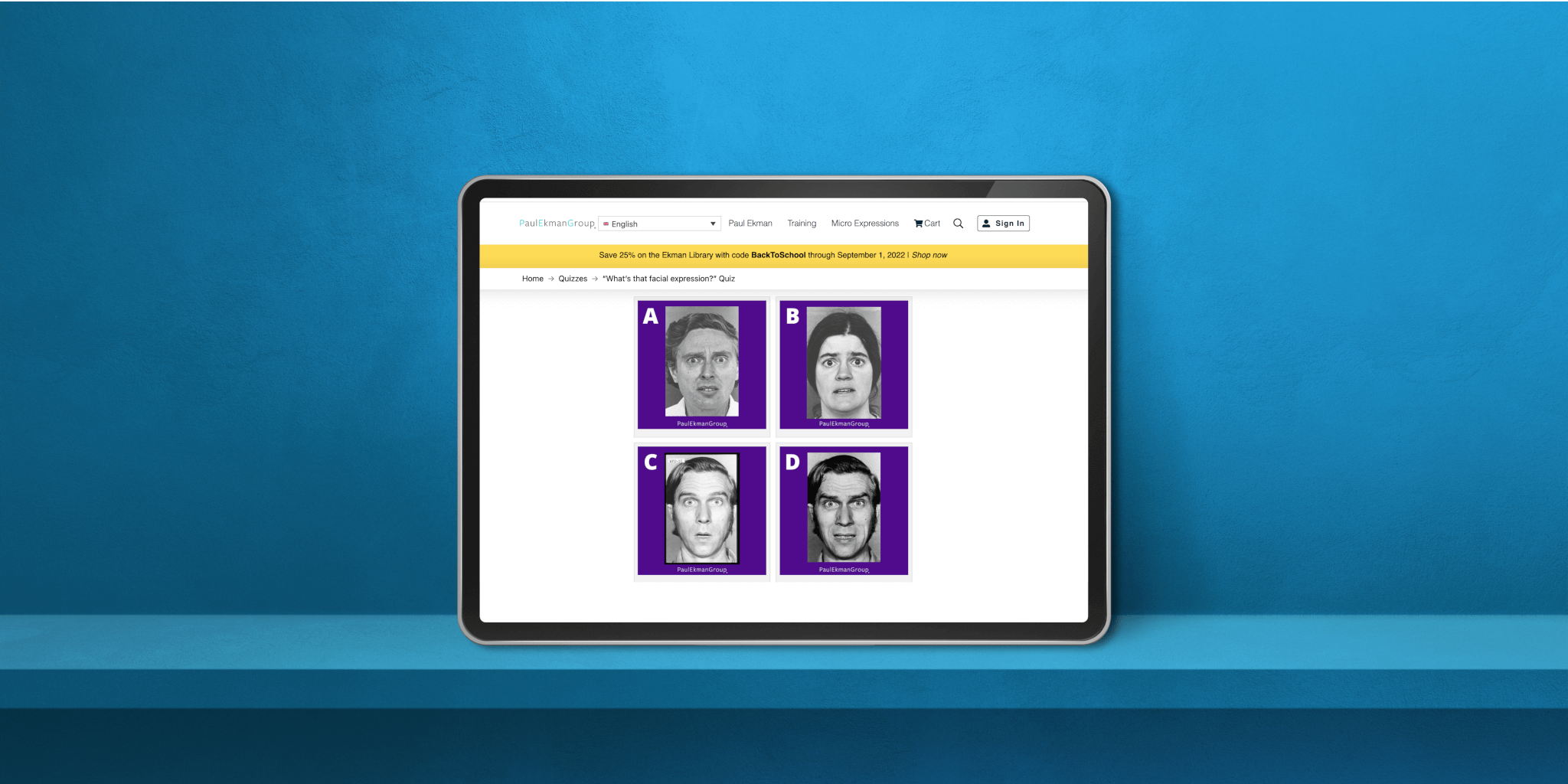 Homepage - Paul Ekman Group